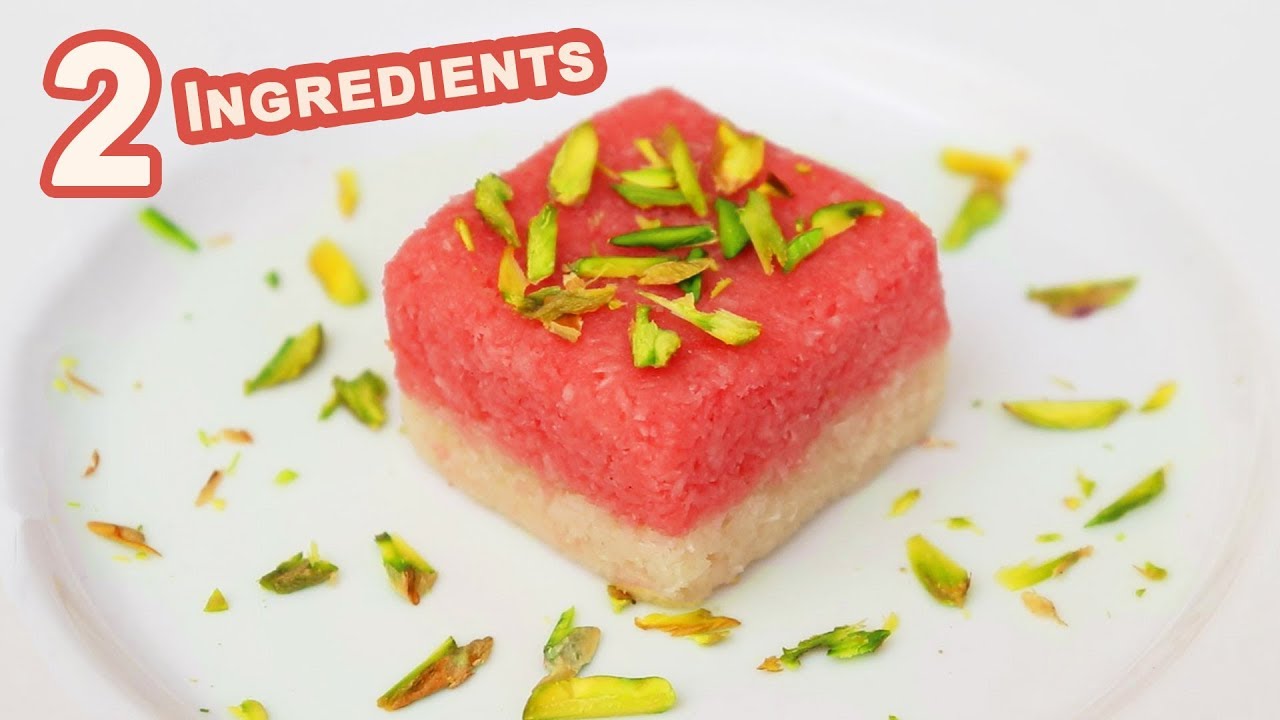 Coconut Burfi in 15 min | Kobbari Mithai Recipe | Indian Traditional ...