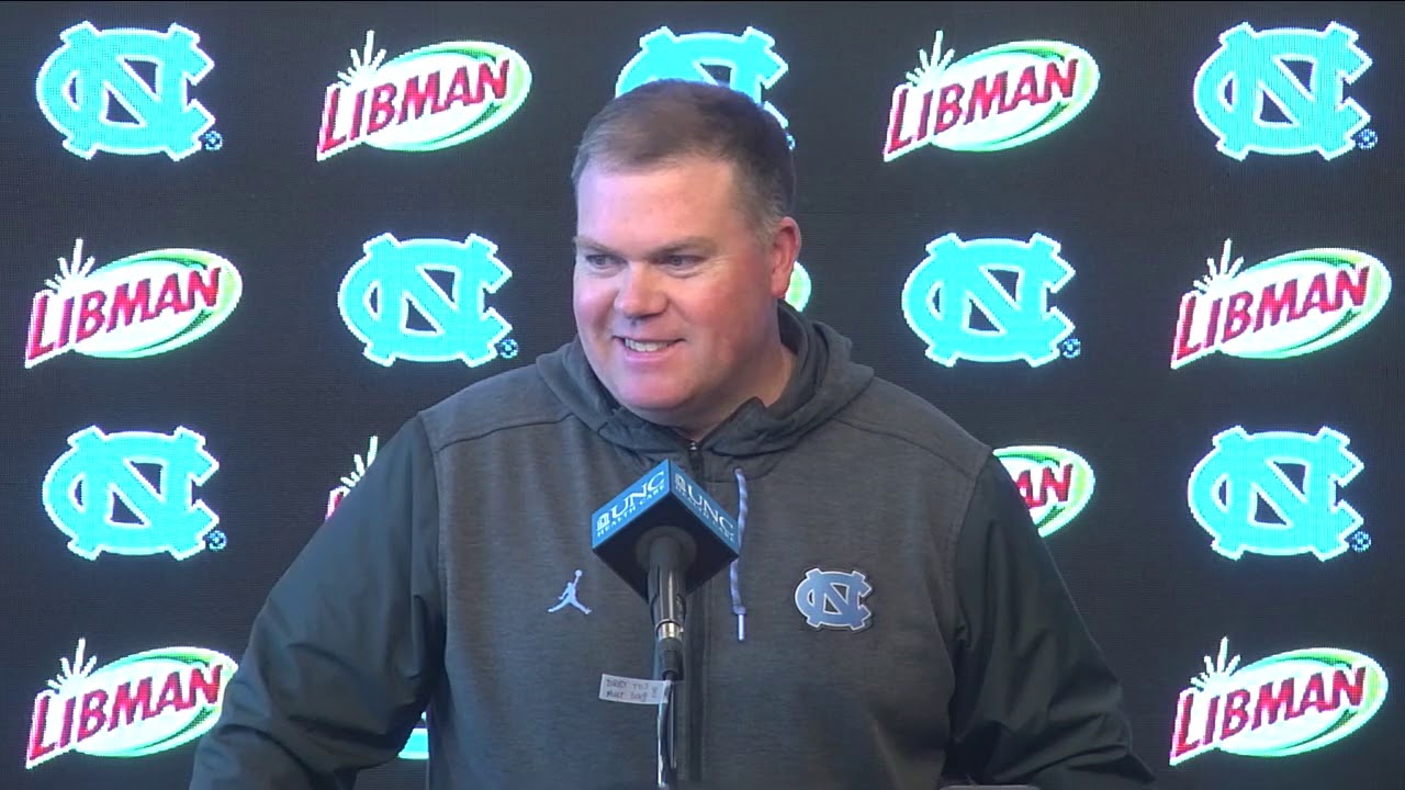 UNC Football: Jay Bateman Press Conference 111119 - YouTube