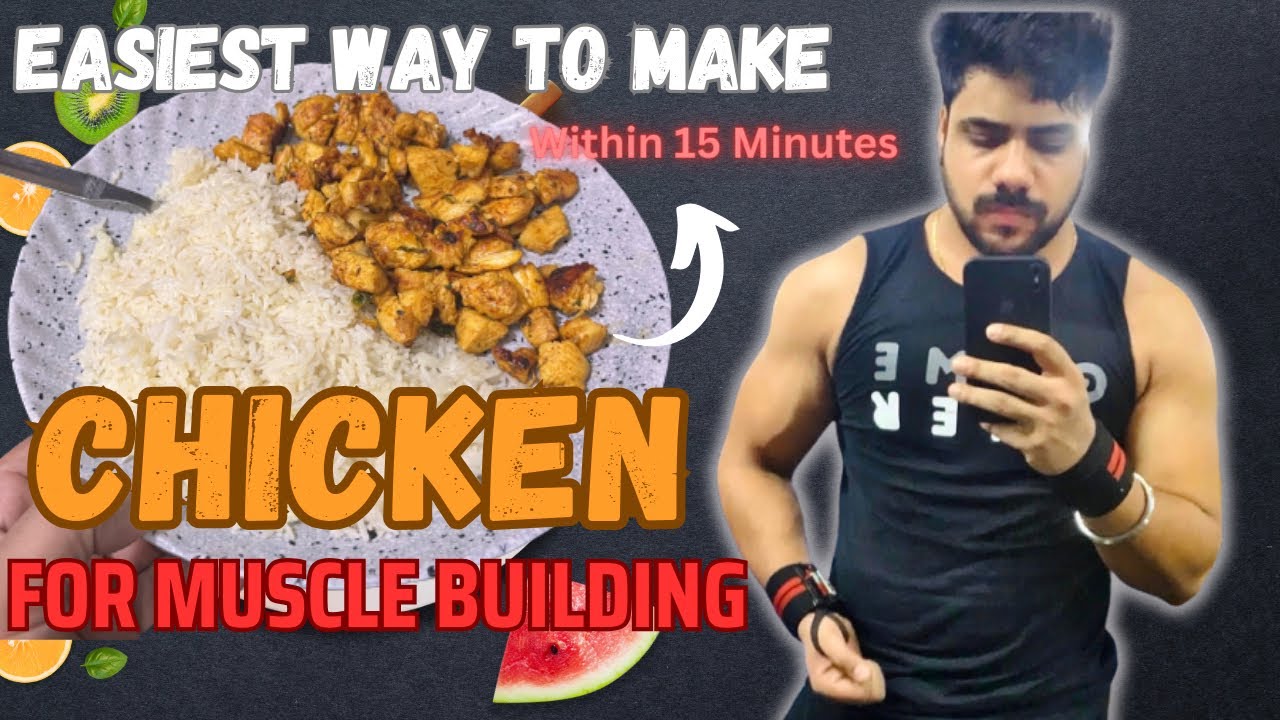 Chicken Breast Recipe For Muscle Building 💪 || Chicken Recipe Within 15 ...