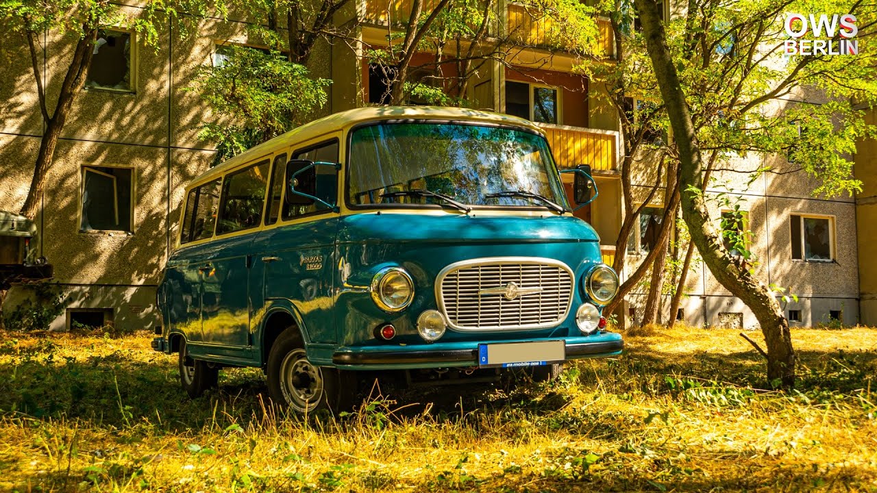 East German vans Barkas B - 1000 - Diashow 4K - YouTube