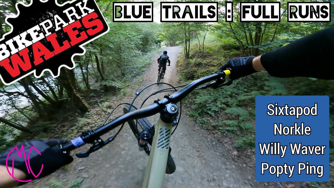 Bikepark Wales - Blue Trail Guide 2023 - YouTube