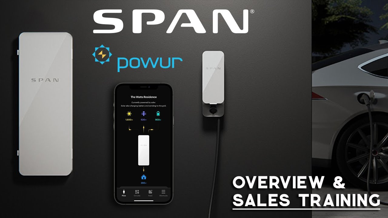 SPAN Smart Panel Overview & Sales Training - YouTube