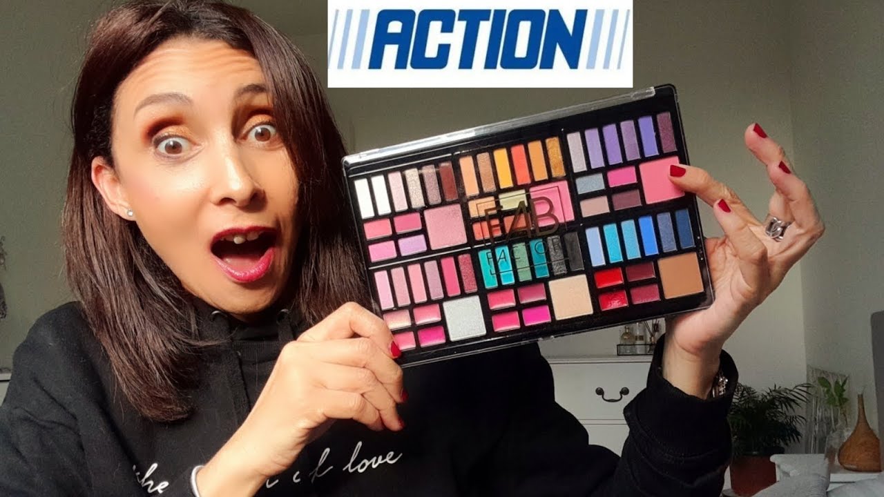 Haul ACTION : Je teste la dernière palette Luxury Make up Artist de FAB ...