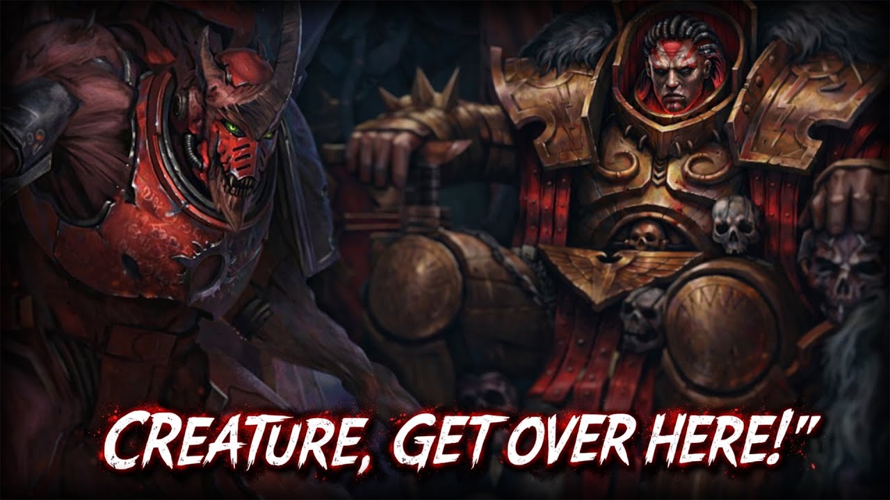 Angron is Confronted by Argel Tal and Khârn || Powerful Voice Over ...