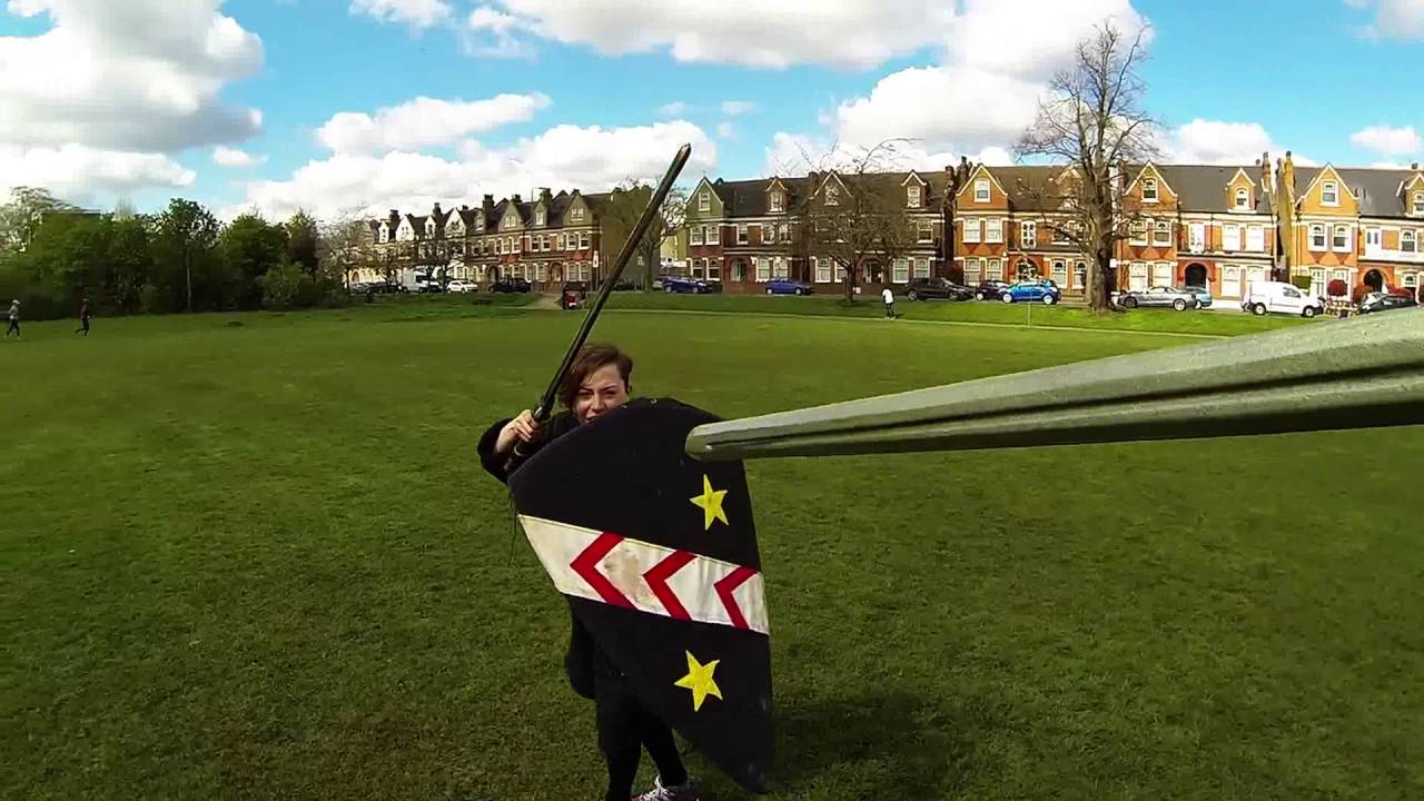 LARP Practice fight. - YouTube