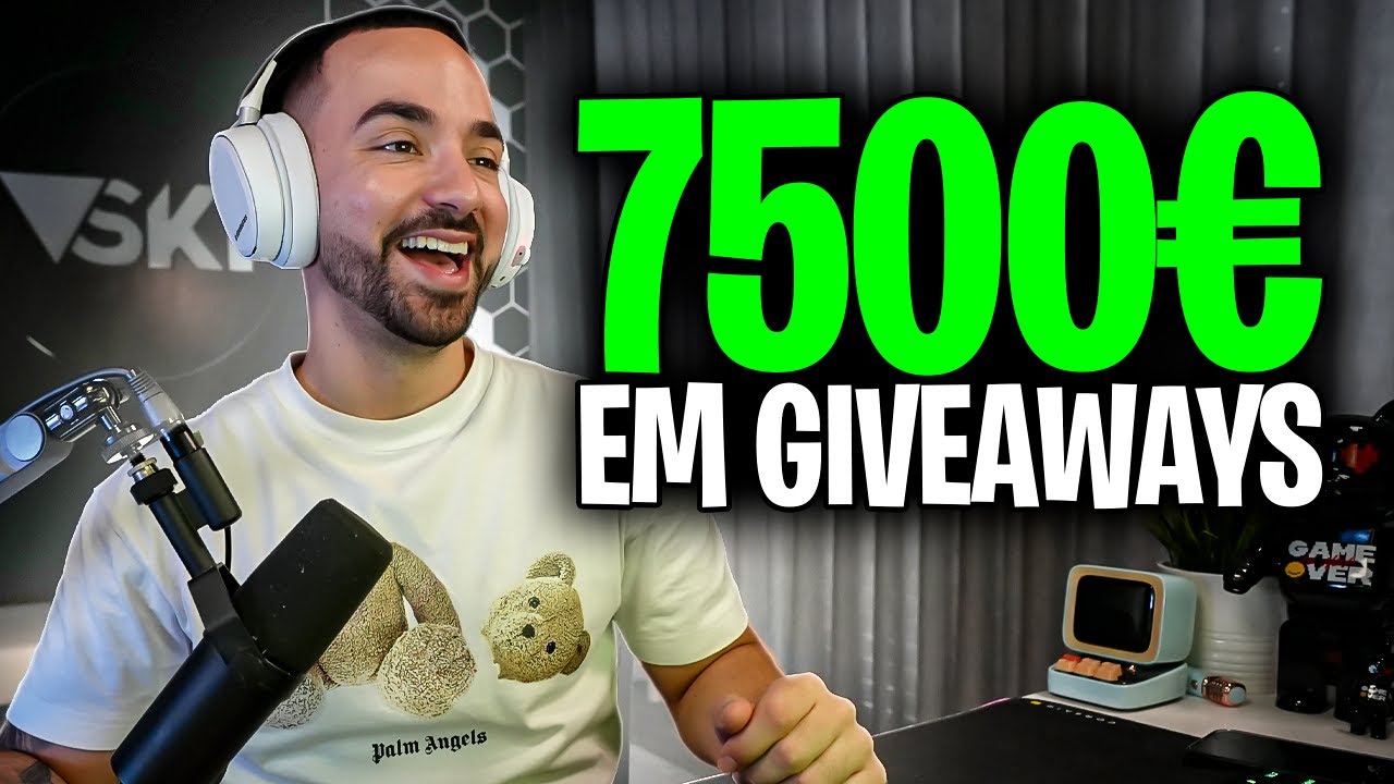 7500 Em GIVEAWAYS Para TI YouTube