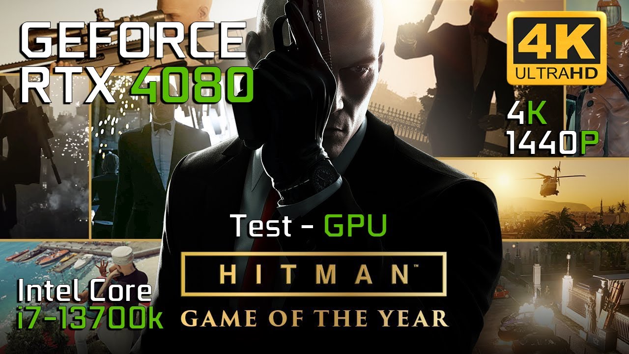 HITMAN: Game of the Year Edition | RTX 4080 | Intel Core i7-13700K ...