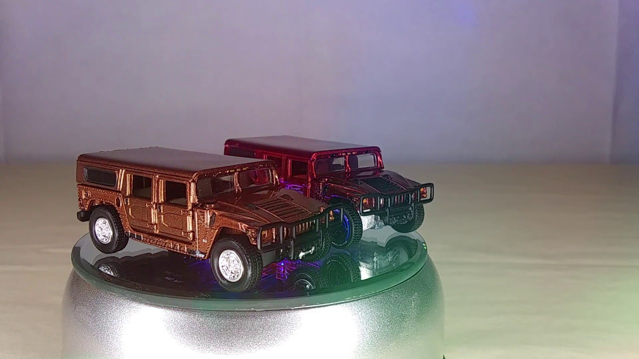 HUMMER H1 Diecast model 1:64 scale BY johnny lightning - YouTube