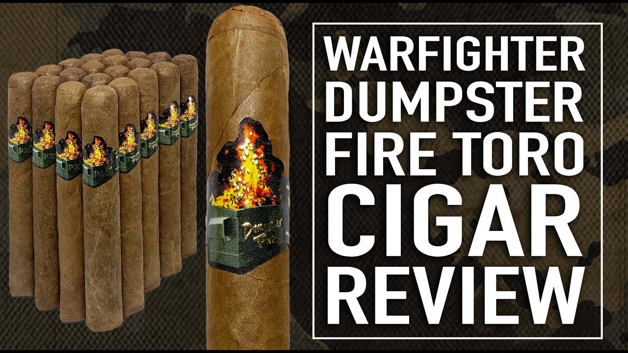 Warfighter Dumpster Fire Cigar Review - YouTube