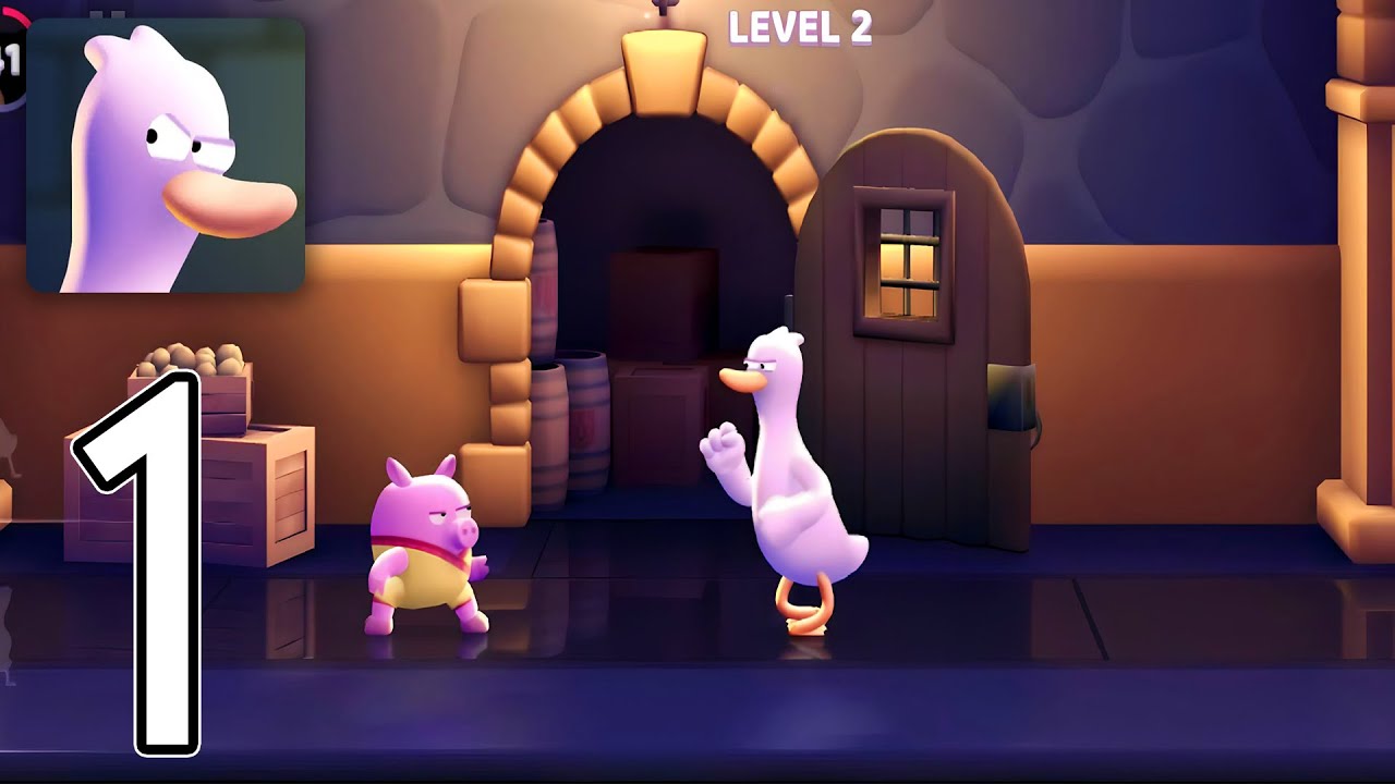 Punch Kick Duck - Gameplay Walkthrough Part 1 - Tutorial (iOS, Android ...