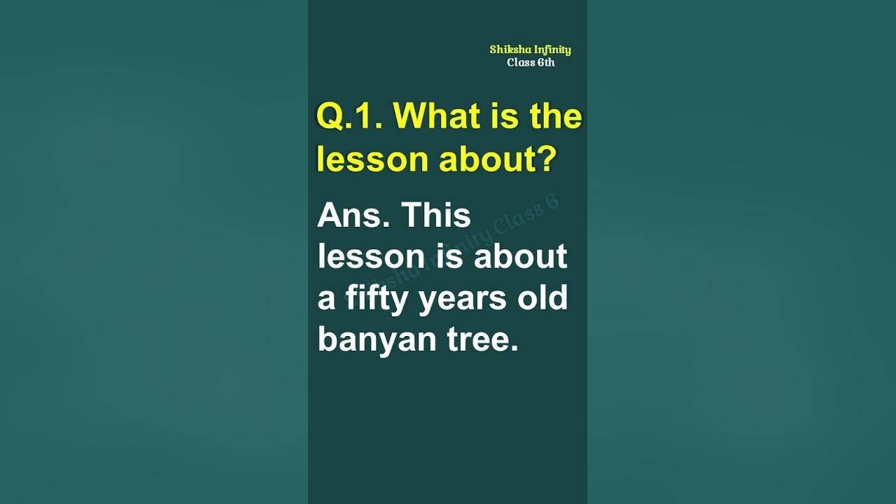 What Is The Lesson About Class 6 English Very Important Question For what-is-the-lesson-about-class-6-english-very-important-question-for