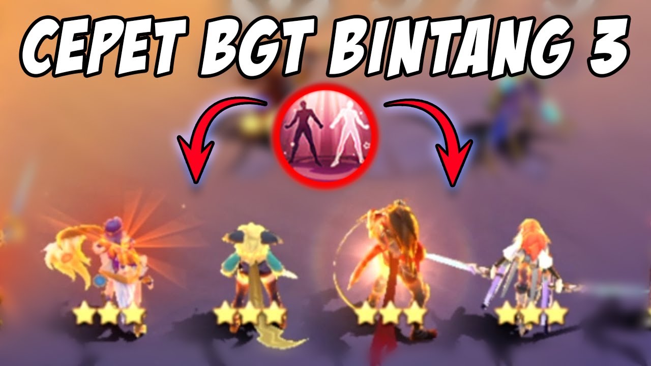 SOLUSI CEPAT HERO BINTANG 3 !?! PAKE SKILL COMMANDER INI DIJAMIN ENAK ...