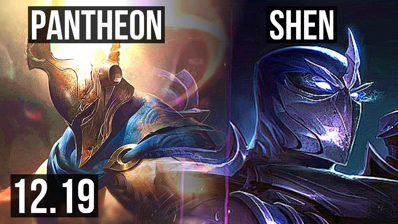 PANTH vs SHEN (TOP) | 3.3M mastery, 1900+ games, 7/2/4 | EUW ...
