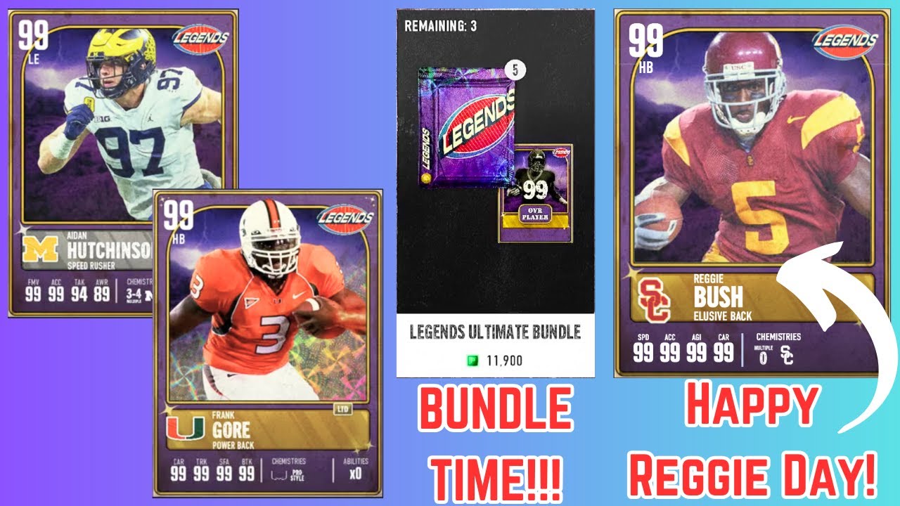 REGGIE DAY! BUNDLE TIME! I’M A IDIOT… Opening EVERY PACK For The NEW ...