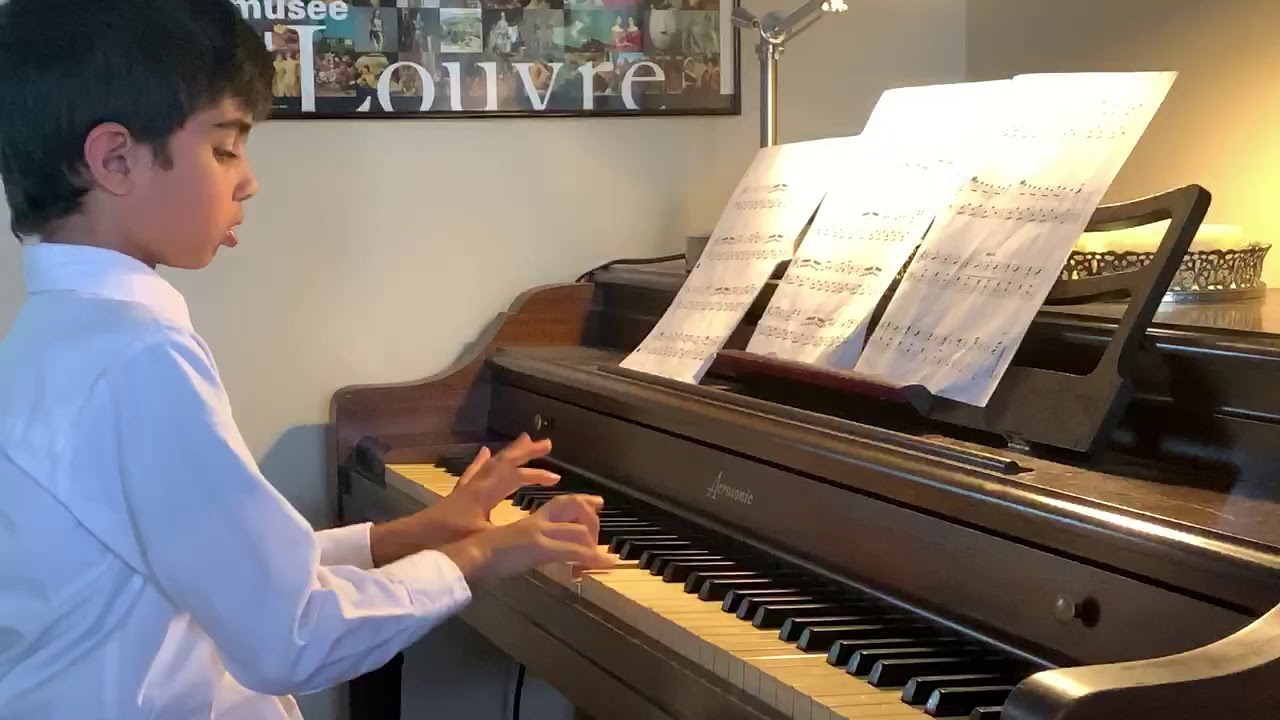 Josiah White, student of Victoria Pilipenko, Gallop by A. Casella - YouTube