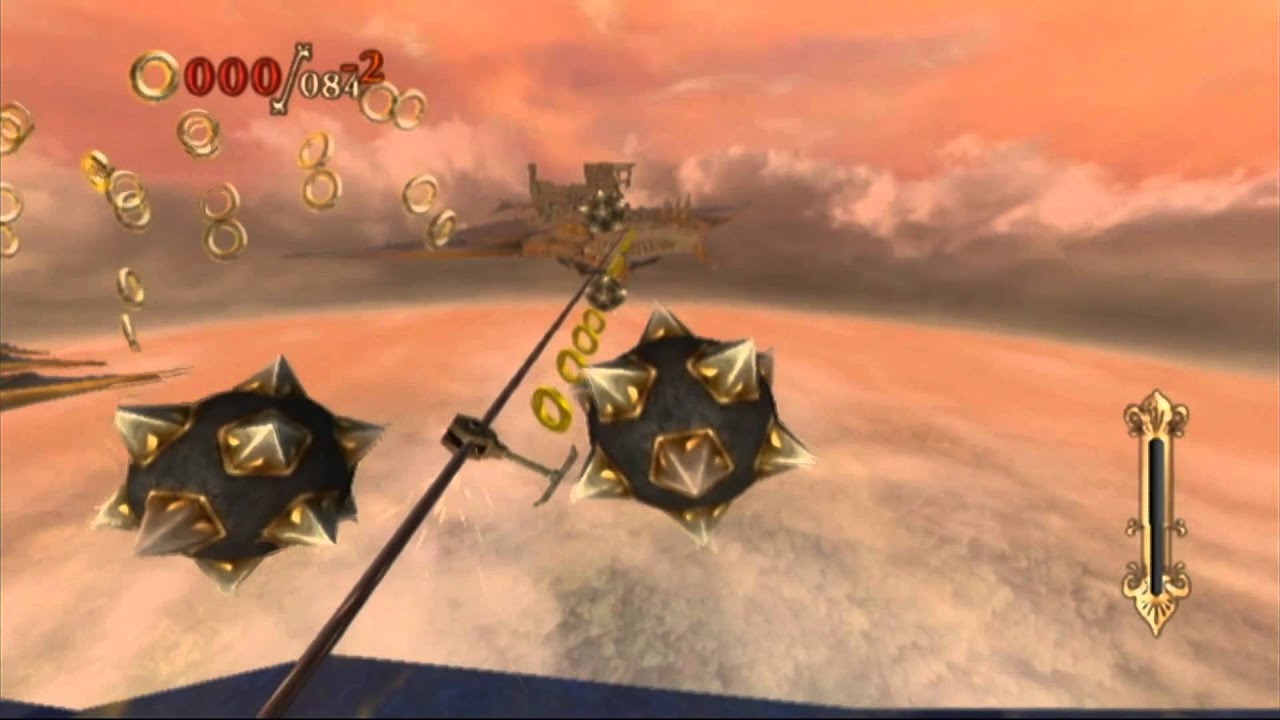 Sonic and the Secret Rings - Levitated Ruin - Mission 7 : Pas touche ...