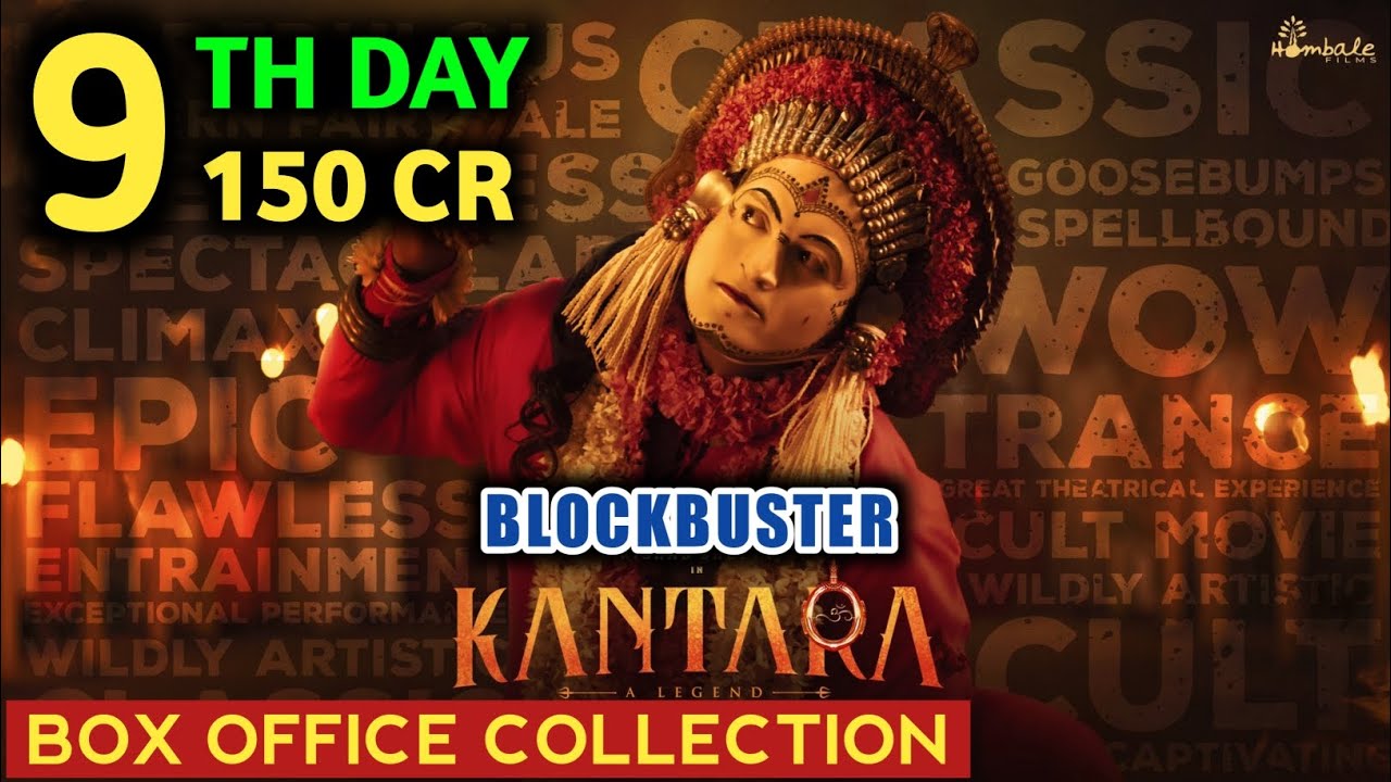 Kantara Box Office Collection,Kantara 9th Day Box Office Collection ...