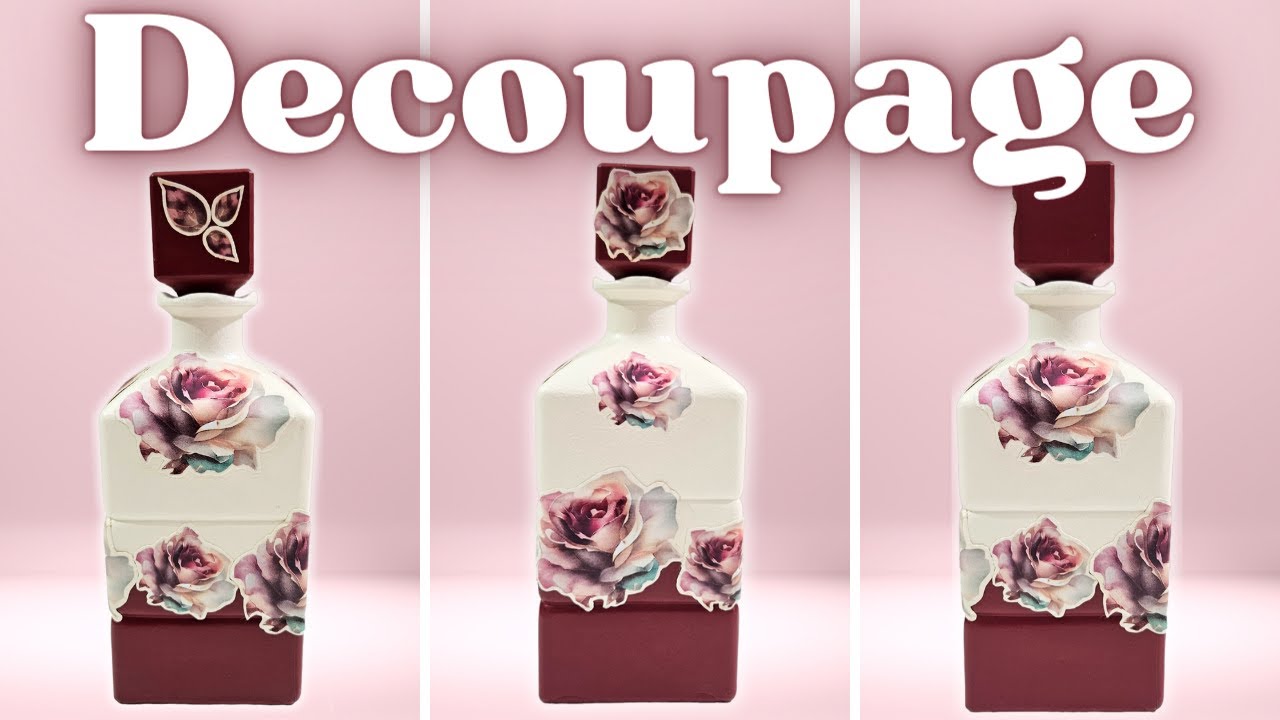 Learn how to create beautiful Bottle Art | Bottle Craft - YouTube