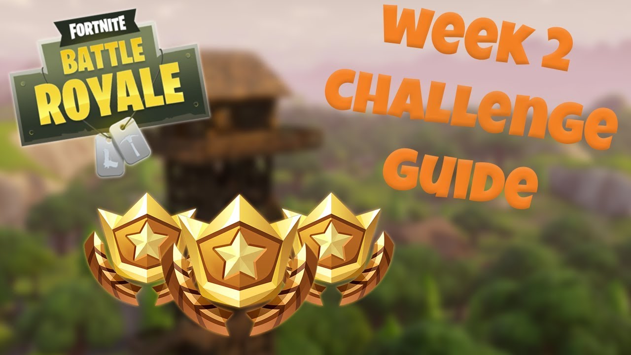 HOW TO COMPLETE ALL WEEK 2 CHALLENGES - SEASON 3 - FORTNITE BATTLE ...