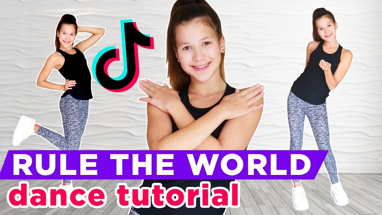 RULE THE WORLD Tik Tok Tutorial | Step By Step Dance Tutorial - YouTube