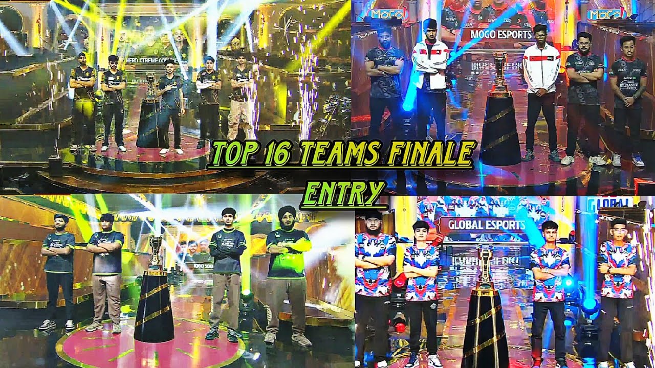 Top 16 Teams In Finale Entry 💥 | BGMS 2024 Season 3 🇮🇳| @NODWINgaming # ...