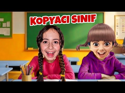 ESMA ve GICIK PELİNSU KOPYA ÇEKTİ ÖĞRETMEN YAKALADI !! 
