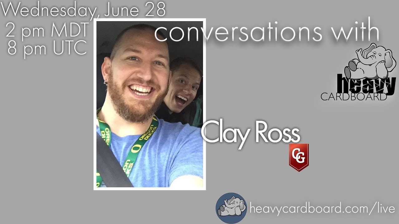 Conversations with Heavy Cardboard: Clay Ross of Capstone Games - YouTube