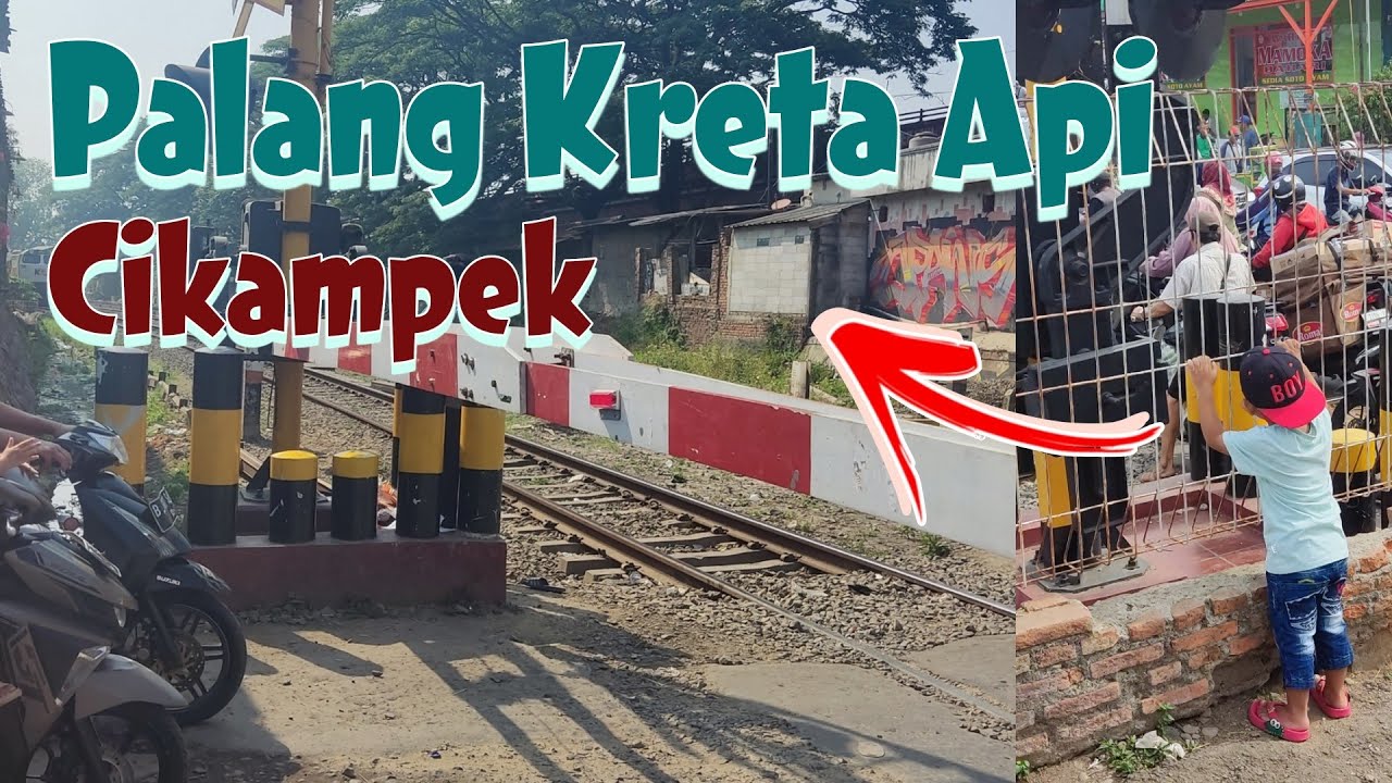 PALANG KRETA API | PERLINTASAN KRETA @HAIDARFUN - YouTube