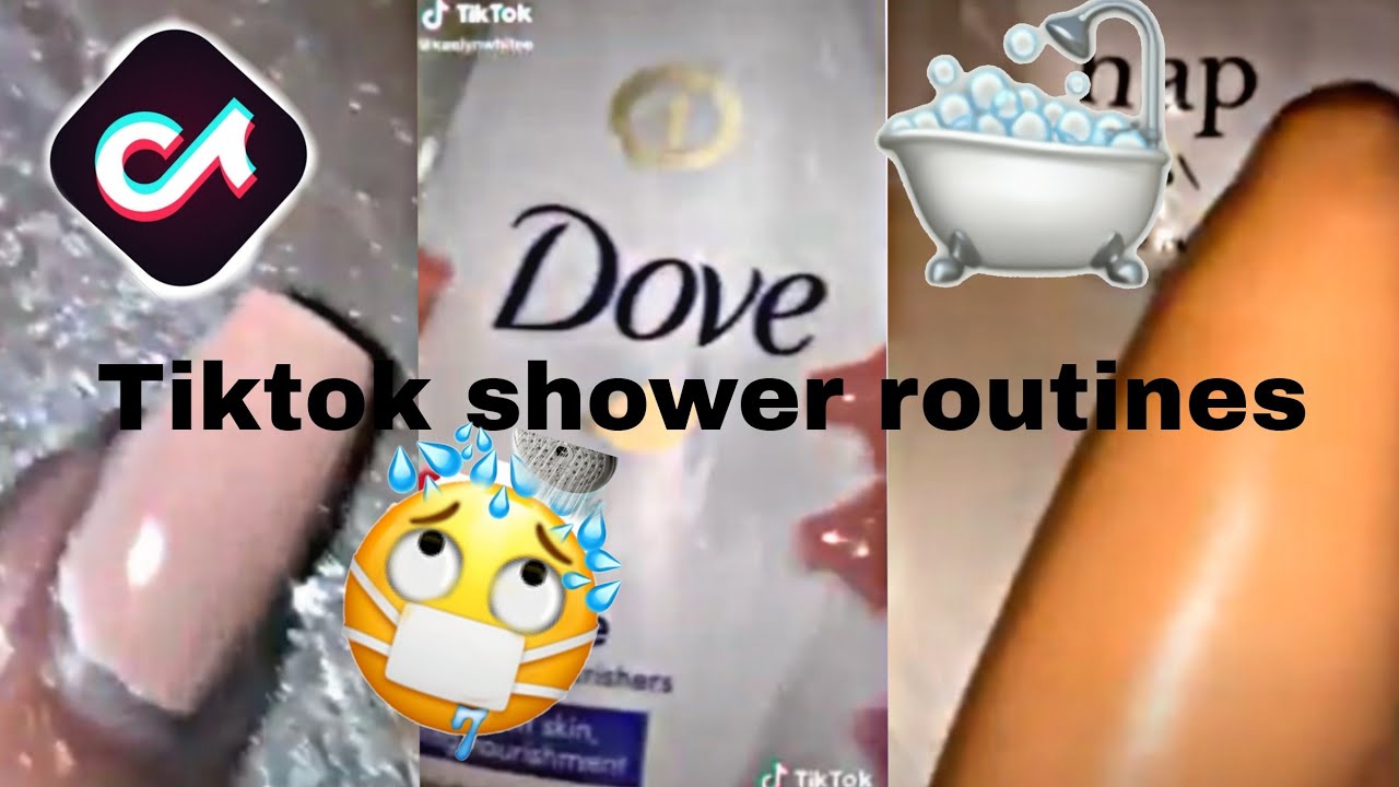 Tiktok shower routines part 2 🚿 - YouTube