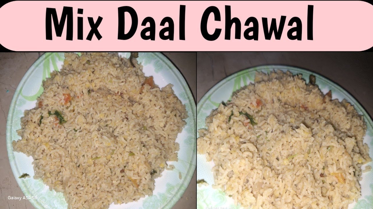 How to make Daal Chawal Recipe | mix Dal chawal recipe | by Lyari ...