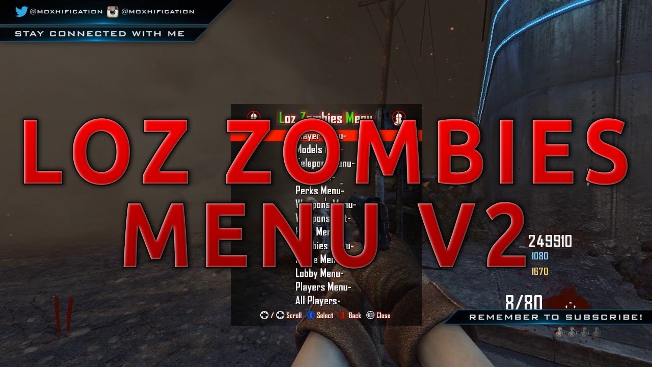 BO2 | TU18/1.19 | Loz Zombies Menu v2 | +Download - YouTube
