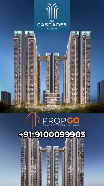 GHR Cascades, Neopolis: 63 floors, 3&4BHK, 2 helipads, 50K sft ...