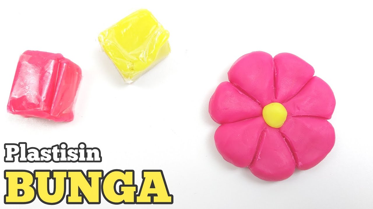 Cara Membuat Bunga Dari Plastisin | Kerajinan Dari Plastisin - YouTube