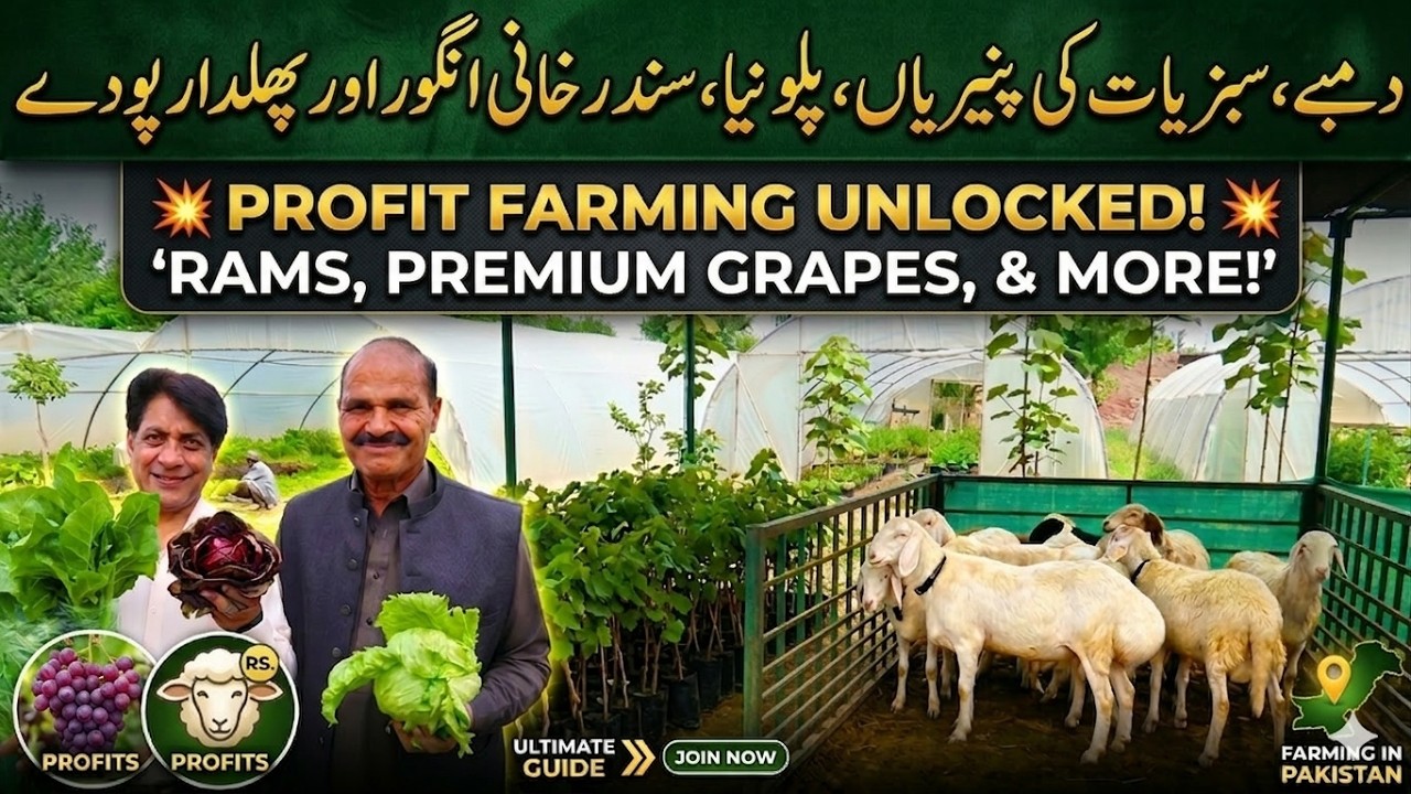 Inside Rawalpindi’s Amazing Plant Nursery | Grapes, Fruit Plants ...