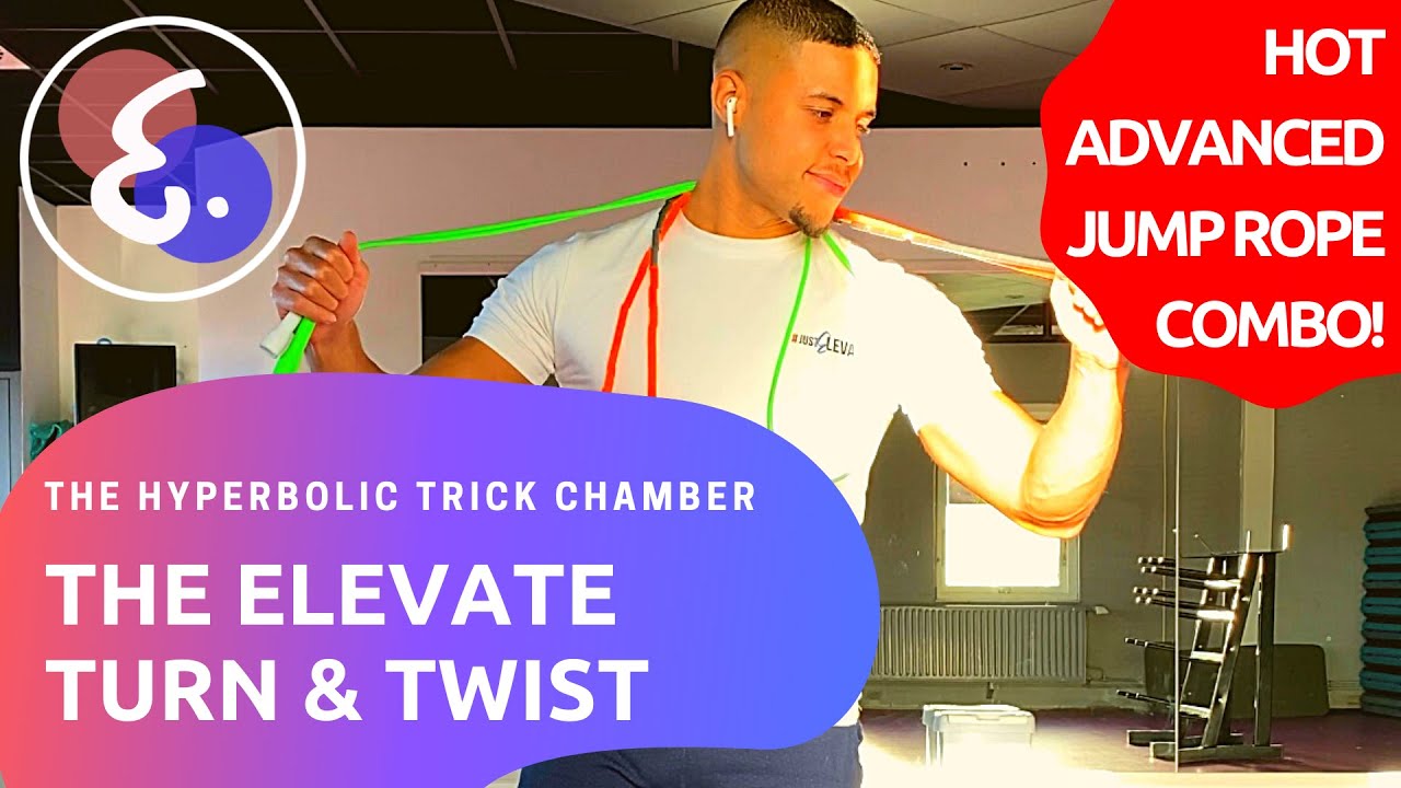 ADVANCED JUMP ROPE VARIATION - THE ELEVATE TURN&TWIST - YouTube