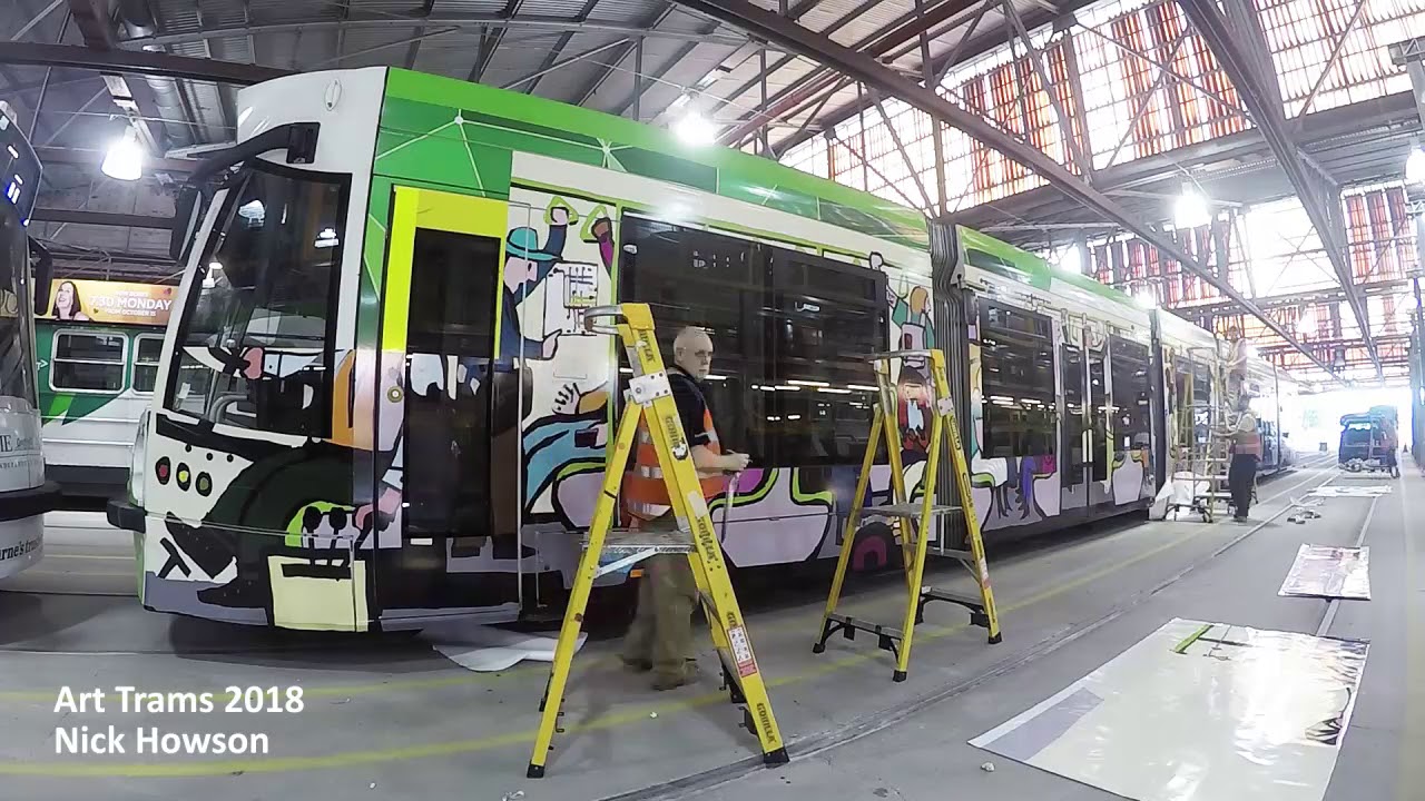 D-Class Art Tram, by Nick Howson - YouTube