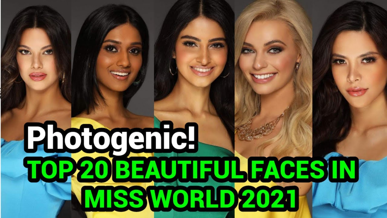 MISS WORLD 2021 TOP 20 BEAUTIFUL FACES 🥇 Own That Crown