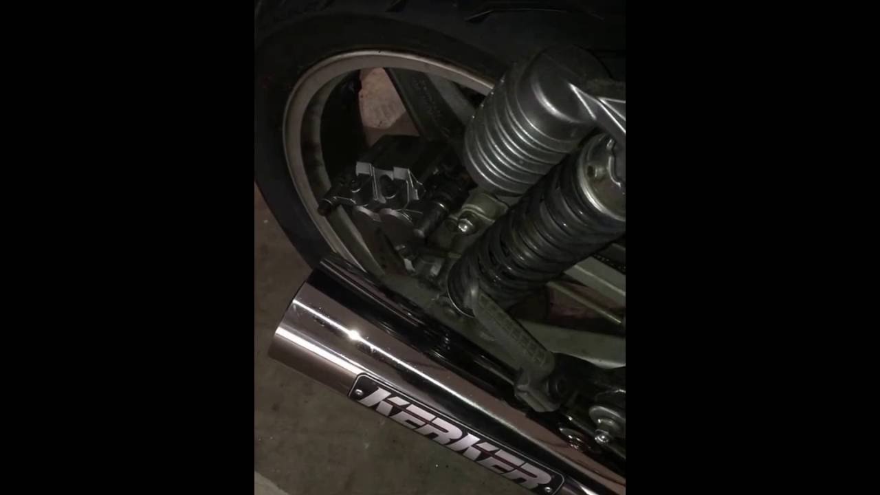 KERKER - Dual Slip-on - Zephyr 750 - YouTube