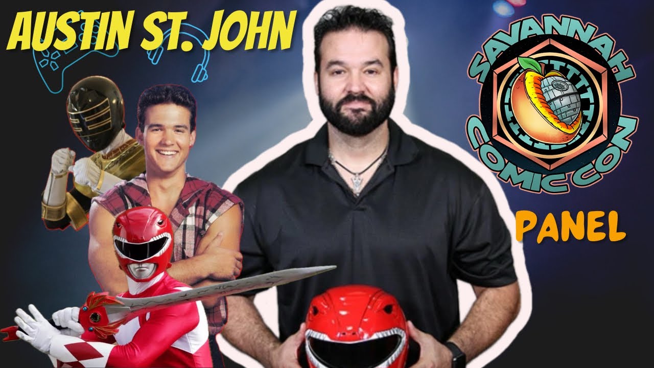 Austin St. John Panel | Savannah Comic Con 2024 - YouTube