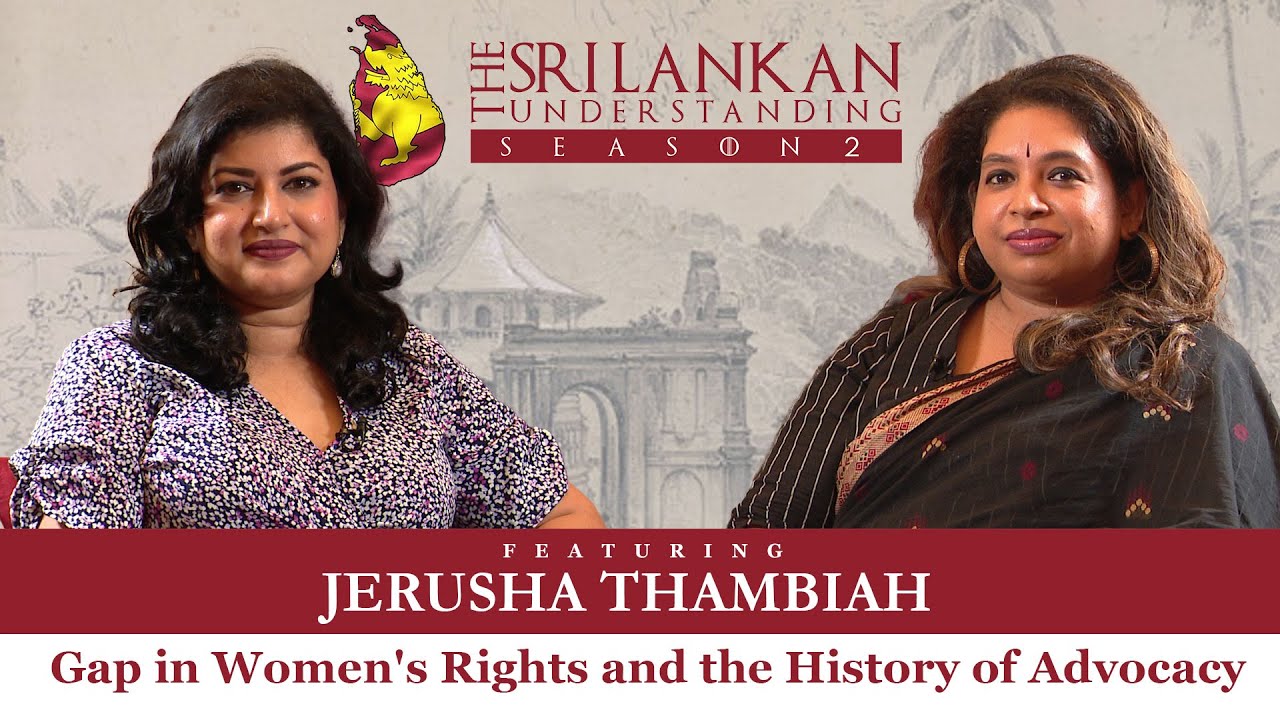 Sri Lankan Understanding featuring Jerusha Thambiah - YouTube