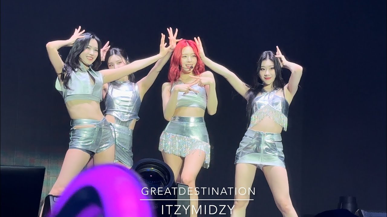 4K ITZY “CAKE" Live Performance VIP Fancam Row 3| Born To Be World Tour ...