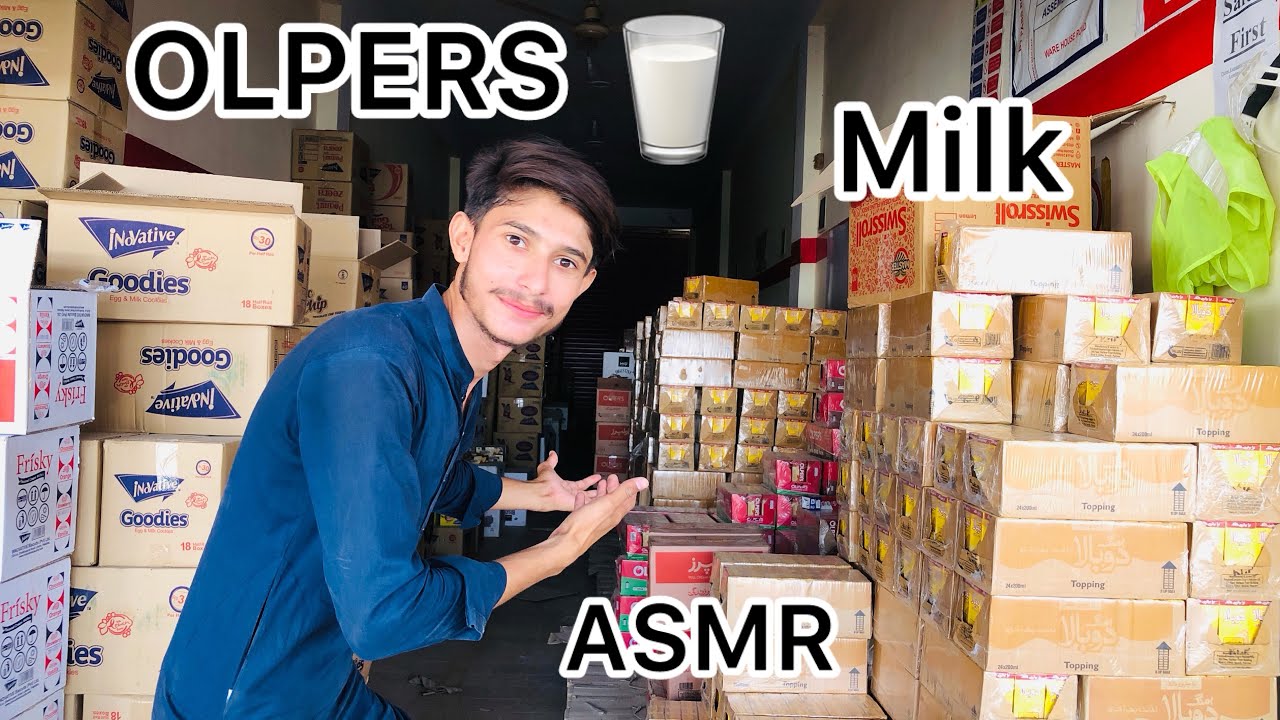 Asmr fast and aggressive Olpers milk 🥛 tour - YouTube