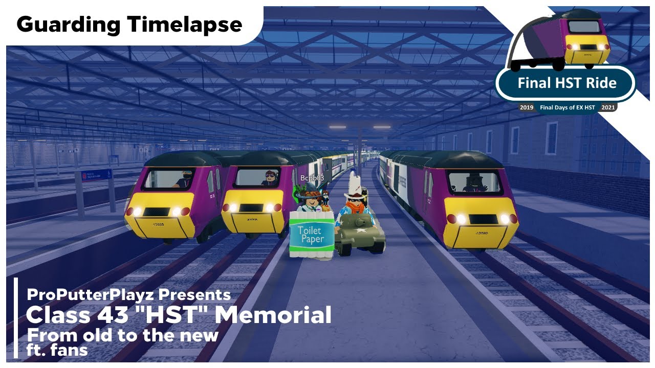 Class 43 "HST" Memorial (GD Timelapse) [Roblox SCR] - YouTube