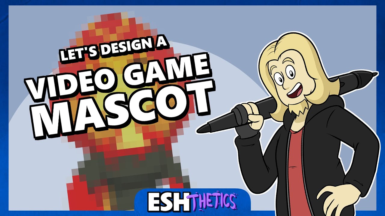 Let's Design a VIDEO GAME MASCOT! - Part 1: The Hero - YouTube