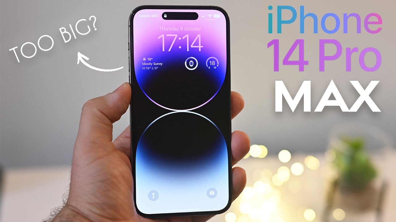 IPhone 14 Pro Max Too Big My Experience 2 Weeks Later YouTube