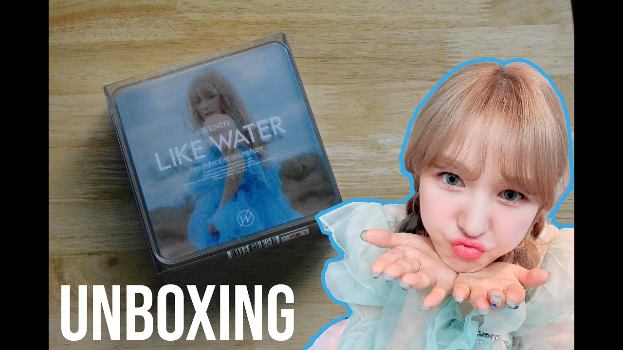 Like Water Case Ver Album Unboxing - YouTube