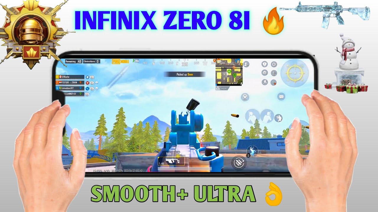 Best Game play Livik 🔥 Infinix zero 8i ️ Smooth +Ultra 😈 - YouTube
