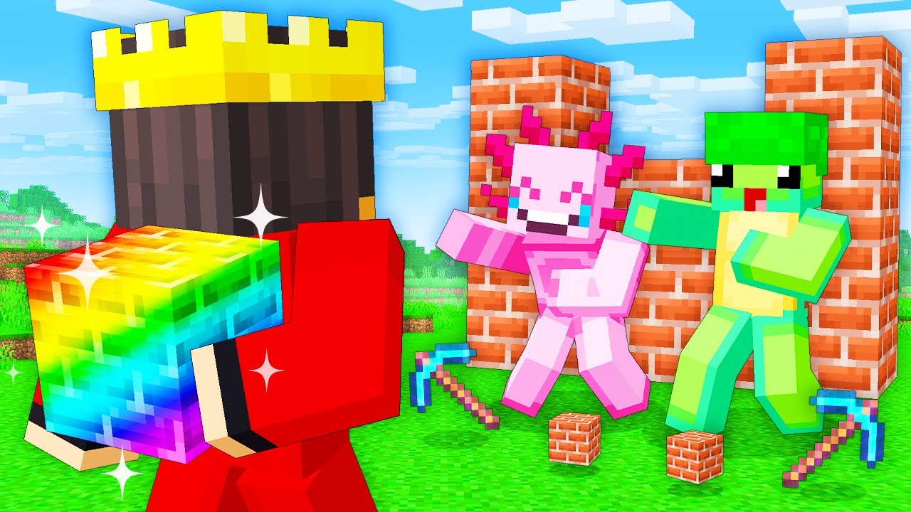 I Pretended to be a NOOB in Minecraft, Then USED //COPY! - YouTube