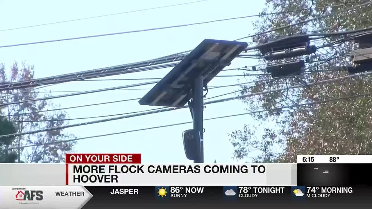 More Flock cameras coming to Hoover - YouTube