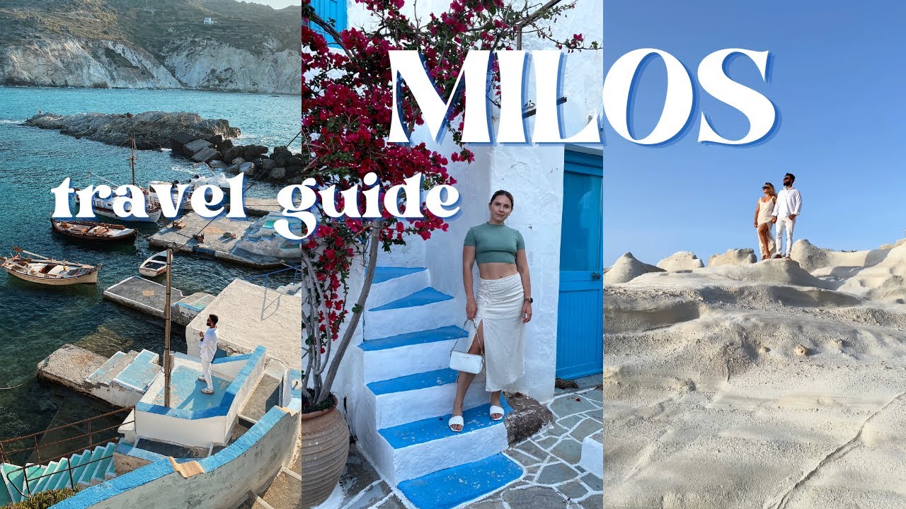 MILOS TRAVEL VLOG: MOST AMAZING BEACHES, SUNSETS & RESTAURANTS - Full ...